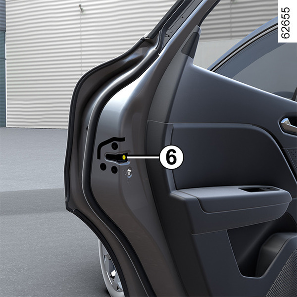 Zaklepanje in odklepanje odpiralnih delov in vrat | uporabniški priročnik