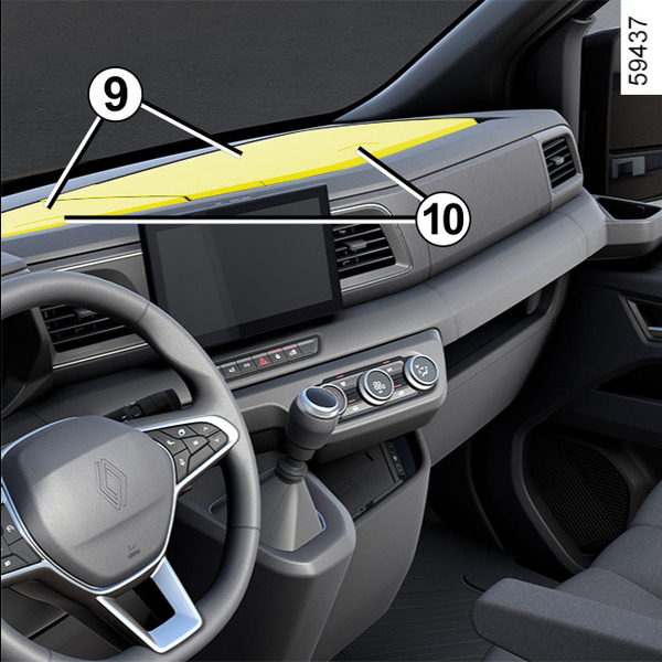 Passenger compartment storage, fittings | user manual